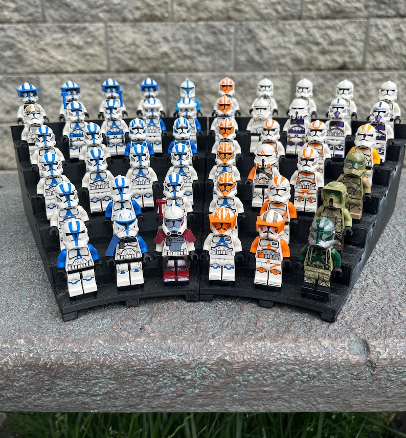 Lego Minifigure Display Stand (colleseum Style) - Etsy