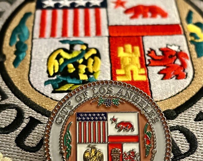 City of Los Angeles Enamel Pin - Etsy