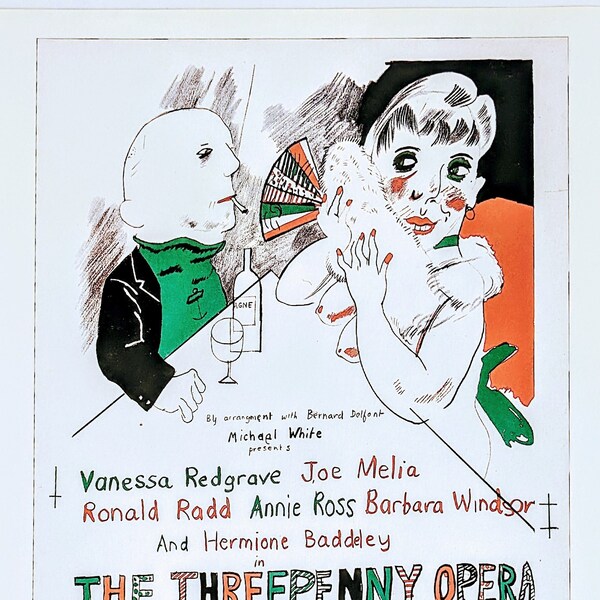 Three Penny Opera Poster - Etsy