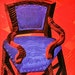 1994 David Hockney Poster "the Chair " Poster for Barnsdall Art Park ...