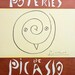 1957 Pablo Picasso Lithograph Exhibition Poster -picasso Designed for ...