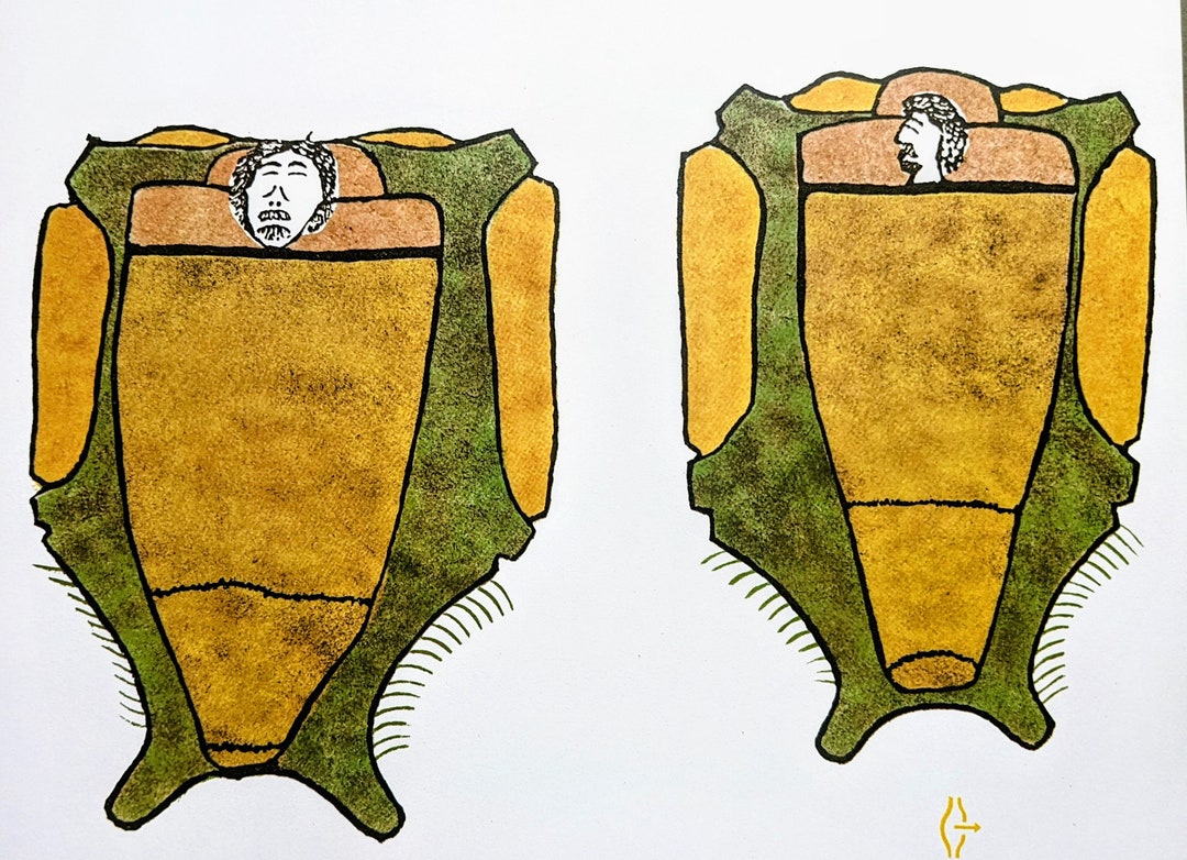 1974 Sleeping in Skins Eeyeetowak/makpa Vintage Print - Inuit Art ...