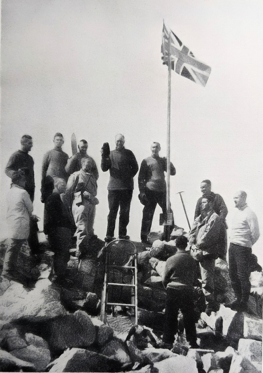 1950 Princess Elizabeth Land Original Vintage Print - Antarctica ...