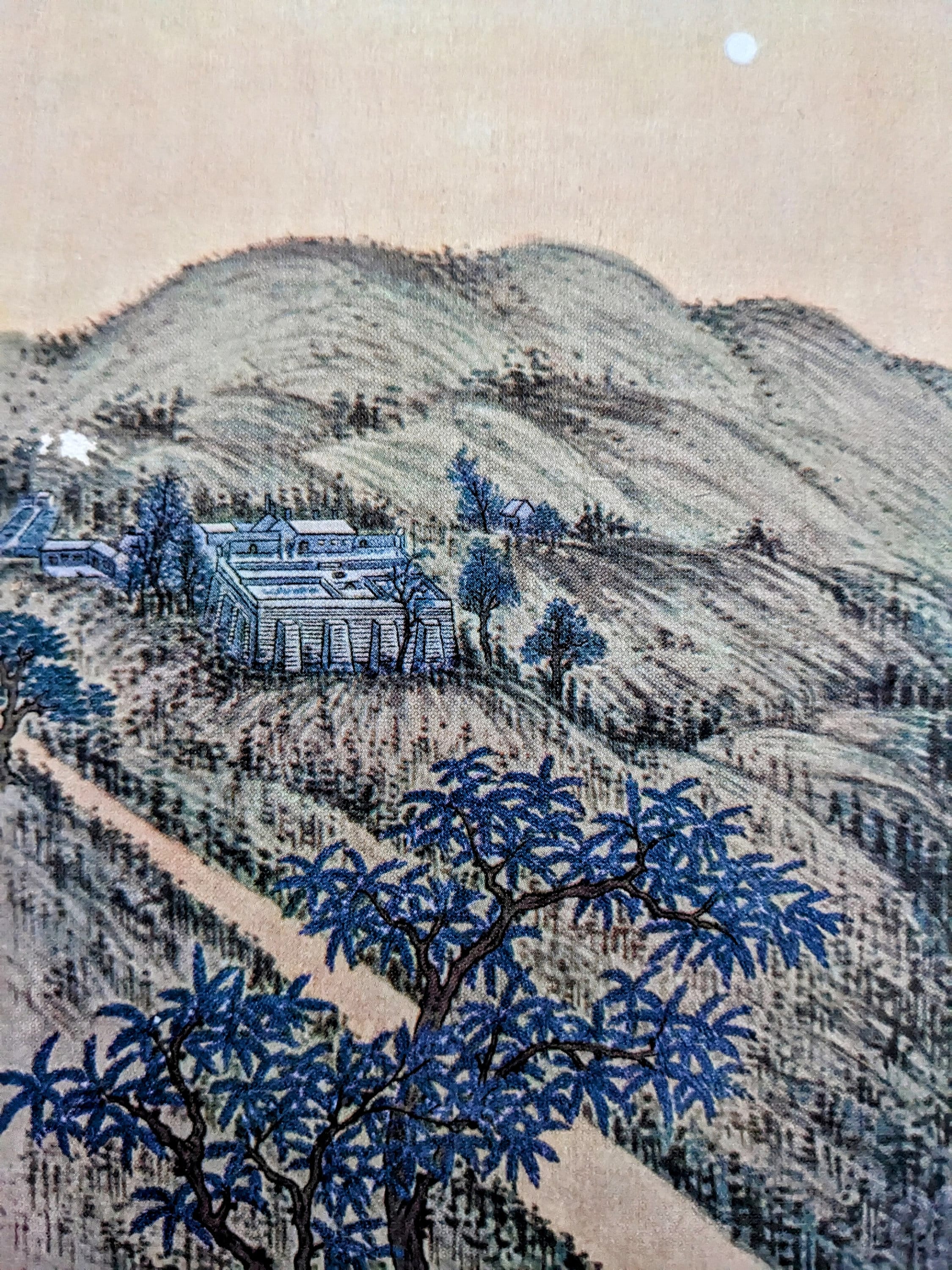 1951 Chiang Yee Parcevall Hall Under the Moon Original Vintage Print ...