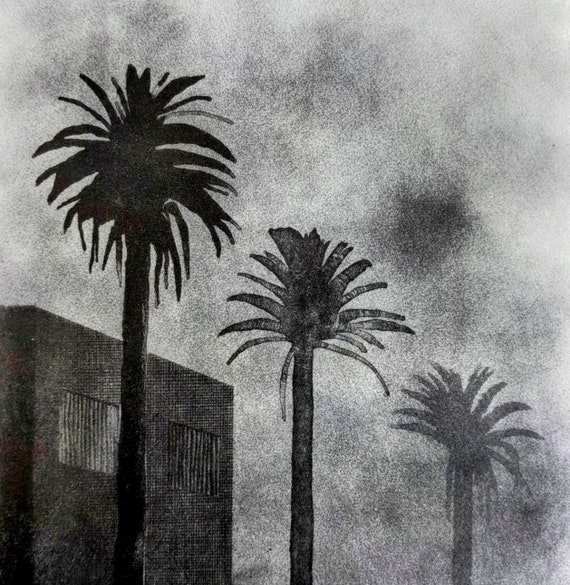 1978 David Hockney Dark Mist 1973 Original Vintage Print | Etsy