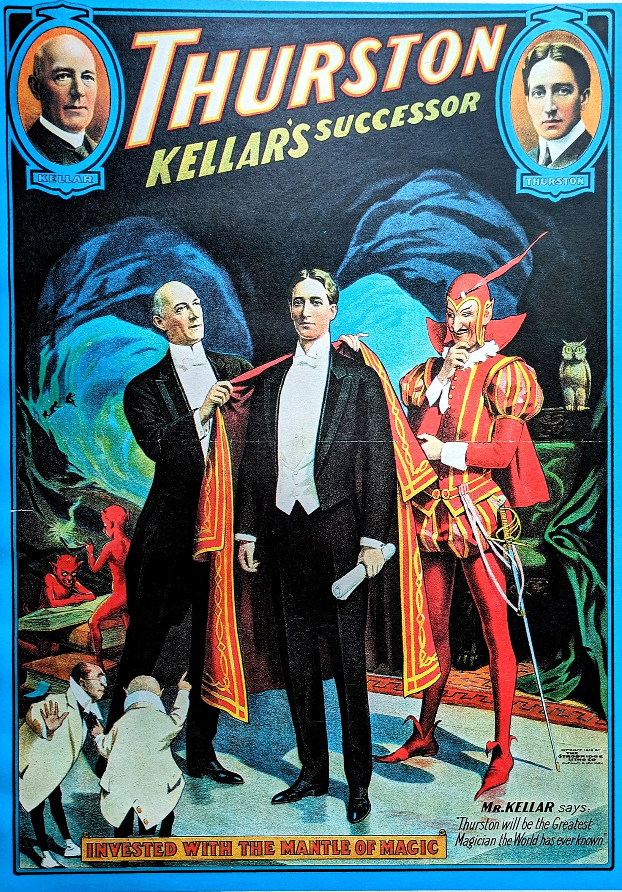 1976 Thurston Kellar's Successor - Printer the Strobridge Lithographic ...