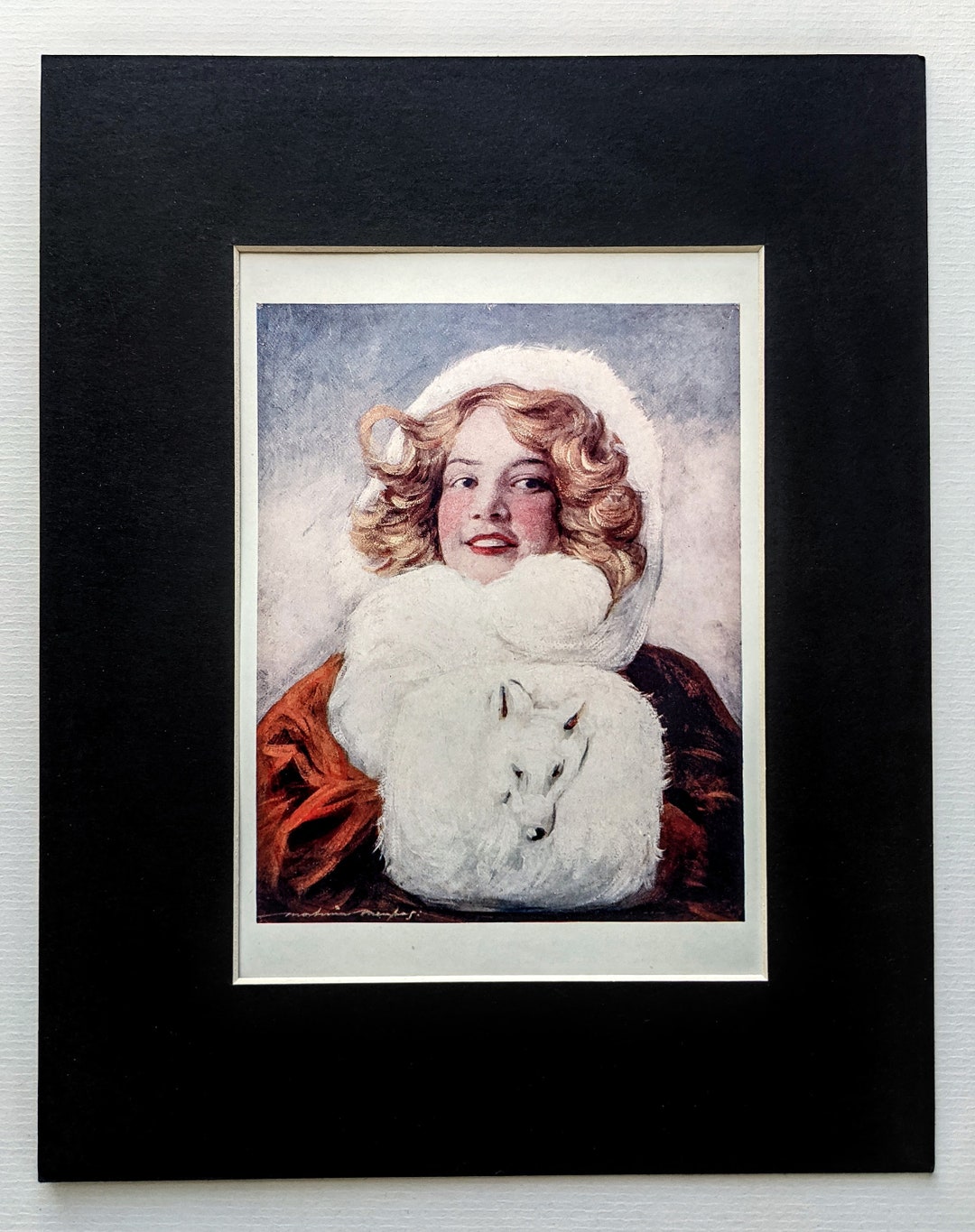 1904 Trixy Canada Original Vintage Print - World's Children - Portrait ...