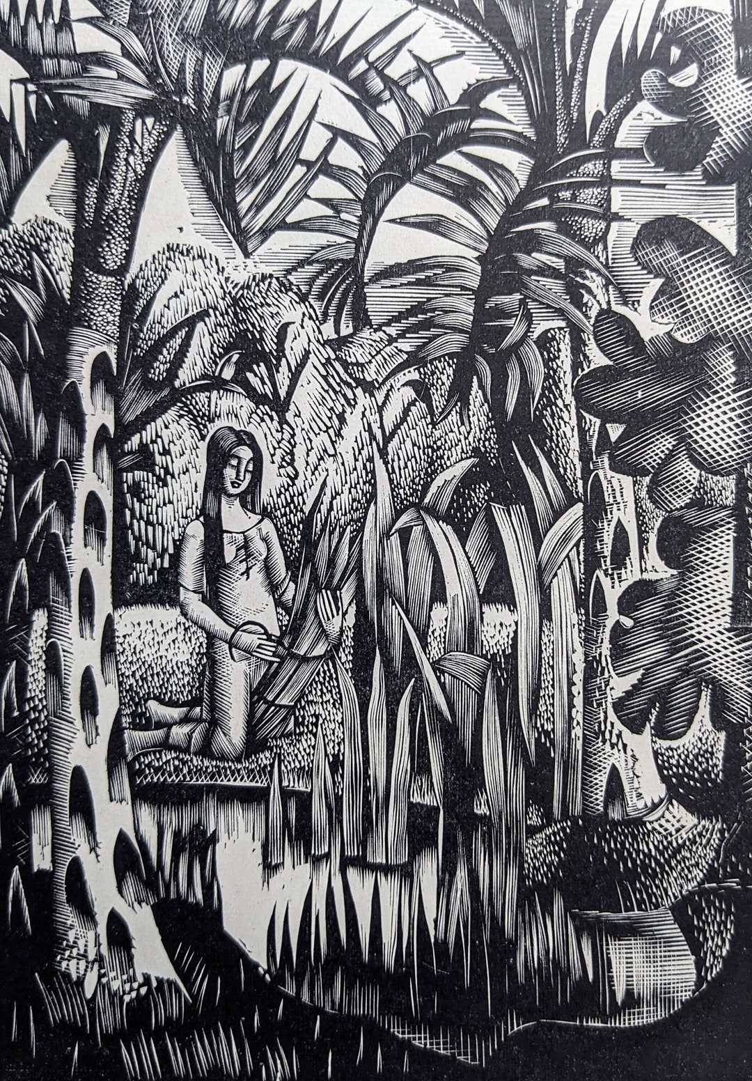 1946 Eric Ravilious Wood Engraving From Martin Armstrong's Desert ...