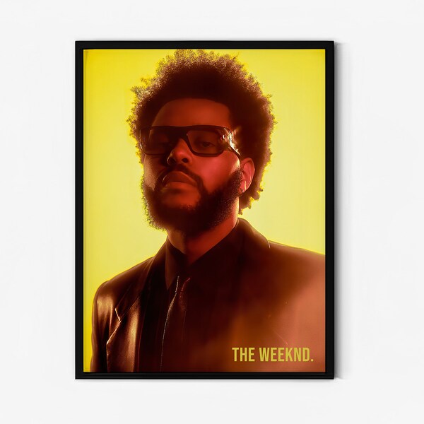 The Weeknd Poster - Etsy