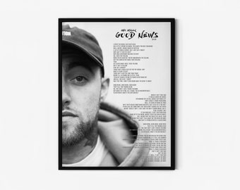 Good News Mac Miller Poster - Etsy
