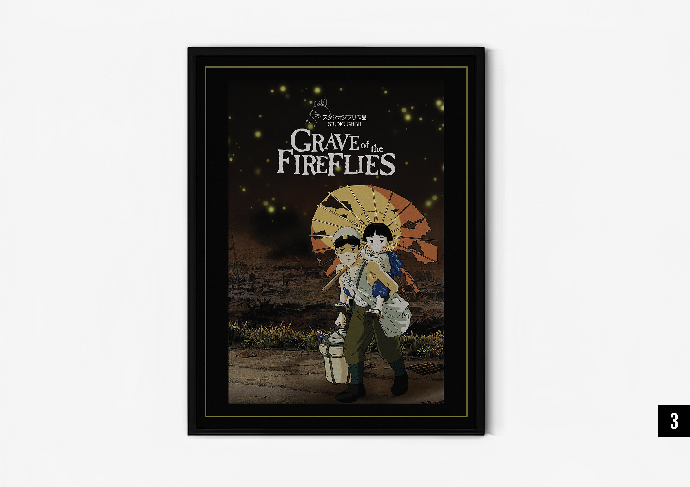 Grave Of The Fireflies Movie Poster