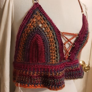 Sunset Crochet Summer Bralette - Etsy