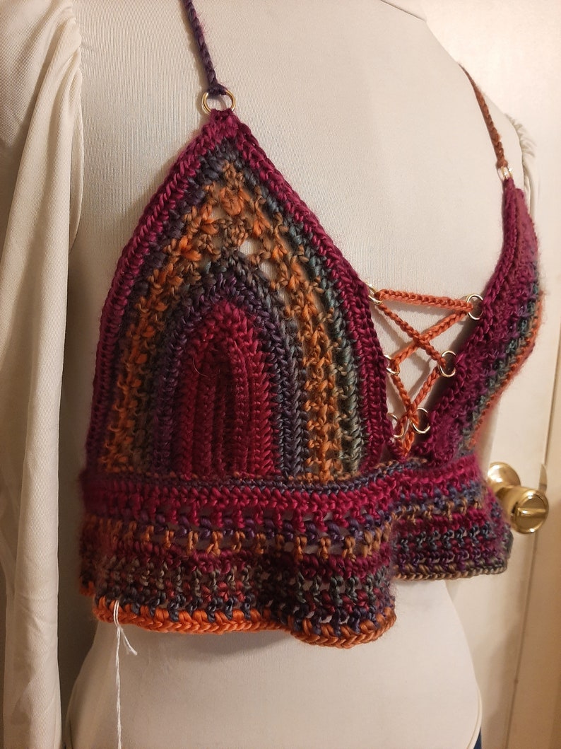 Sunset Crochet Summer Bralette - Etsy
