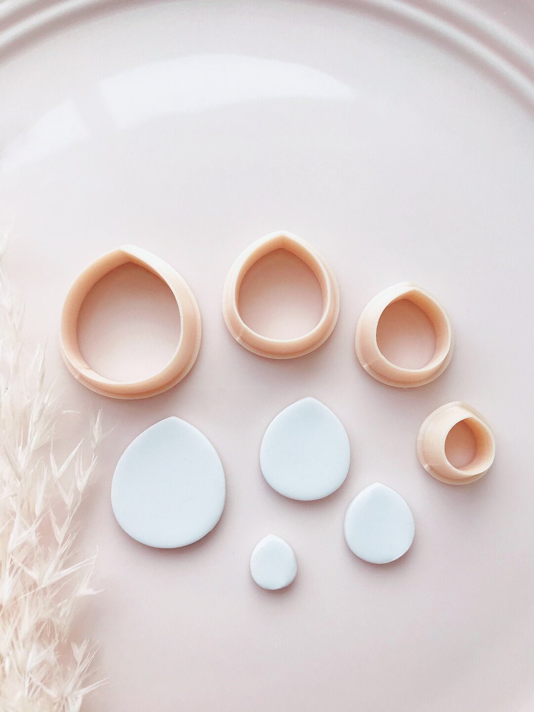 Bloated Tear Drop Shape Polymer Clay Cutter - Polymer Clay Tools - Etsy