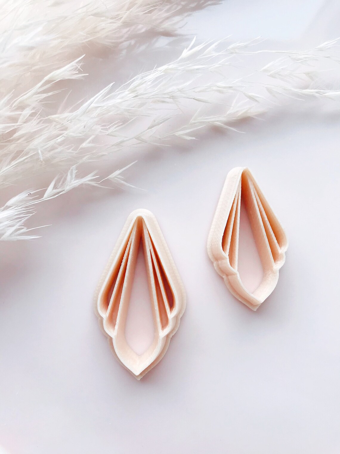 Art Deco Scallop Fan Shape Polymer Clay Jewellery Cutter - Etsy