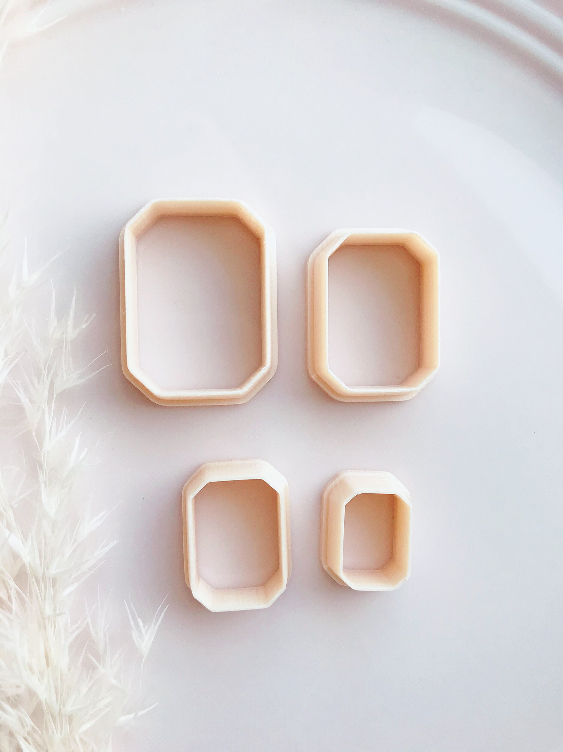 Rectangle Filet Corner Gem Shape Polymer Clay Cutters - Etsy