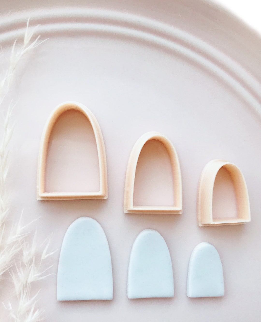 Rounded Abstract Arch Dome Shape - Polymer Clay Cutters - Polymer Clay ...