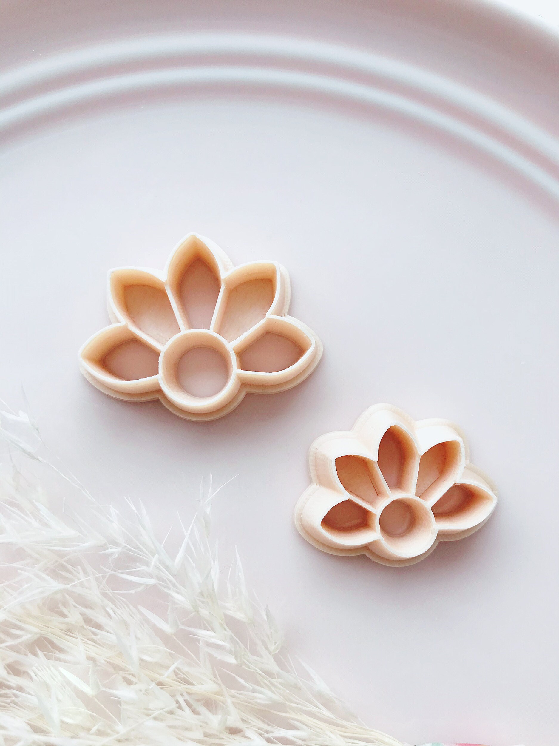 Half Daisy Flower Shape Polymer Clay Jewellery Cutter - Etsy