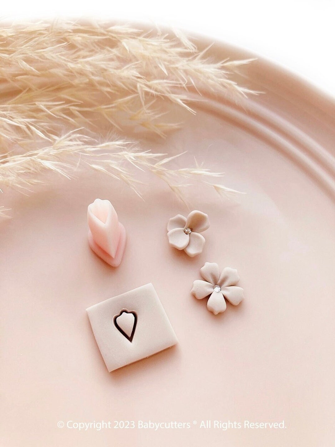 Pointy Flower Petal Micro Cutter: Polymer Clay Tool (5mm) - Etsy