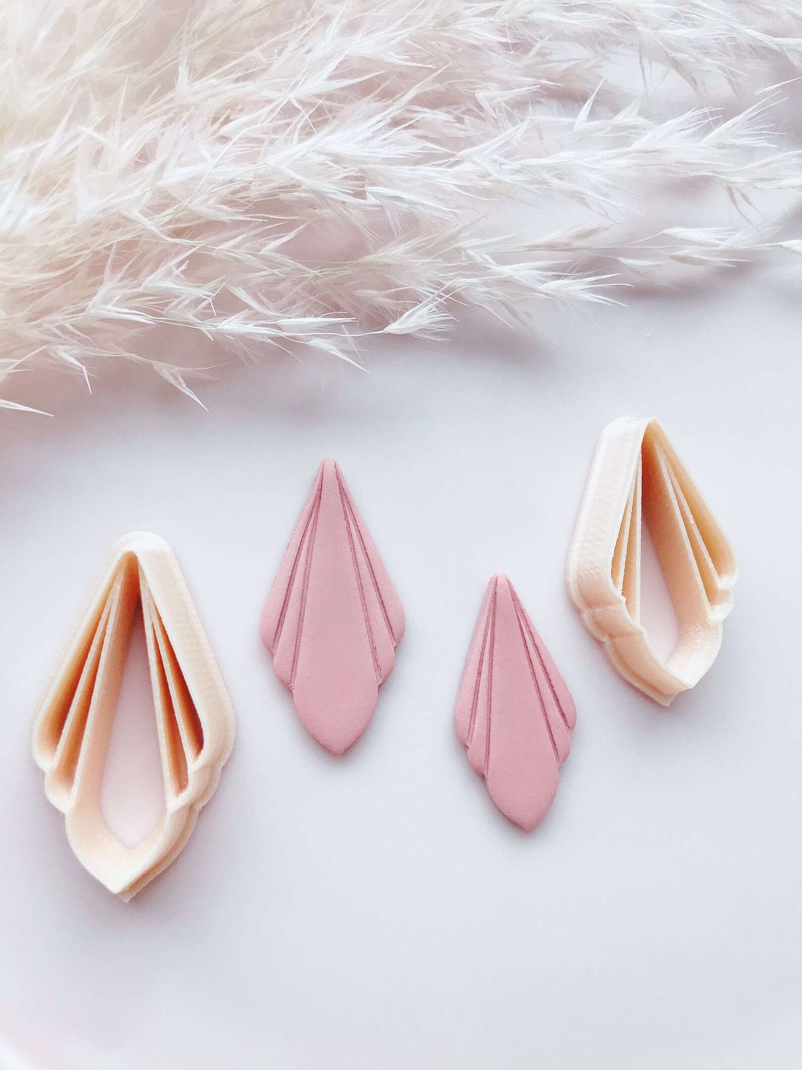 Art Deco Scallop Fan Shape Polymer Clay Jewellery Cutter - Etsy