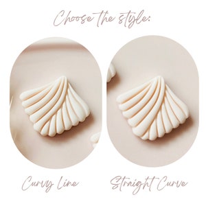 Art Deco Scallop Shell Fan Shape Polymer Clay Jewellery Cutter - Etsy