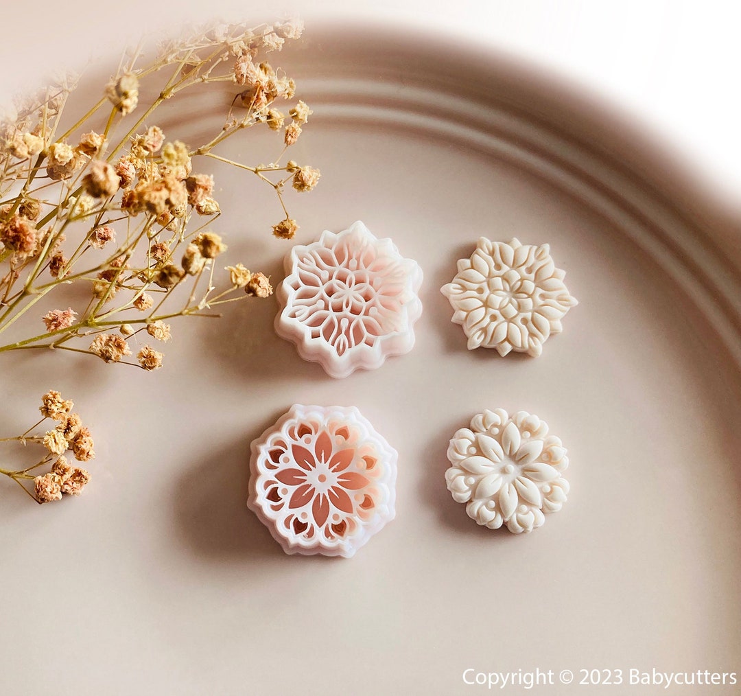 Cute Flower Pattern Cutter - Polymer Clay Cutter Tools - Etsy