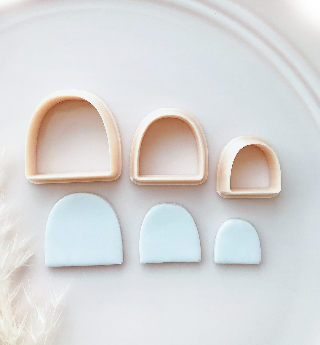 Abstract Arch Polymer Clay Cutters: Dome Shape - Etsy