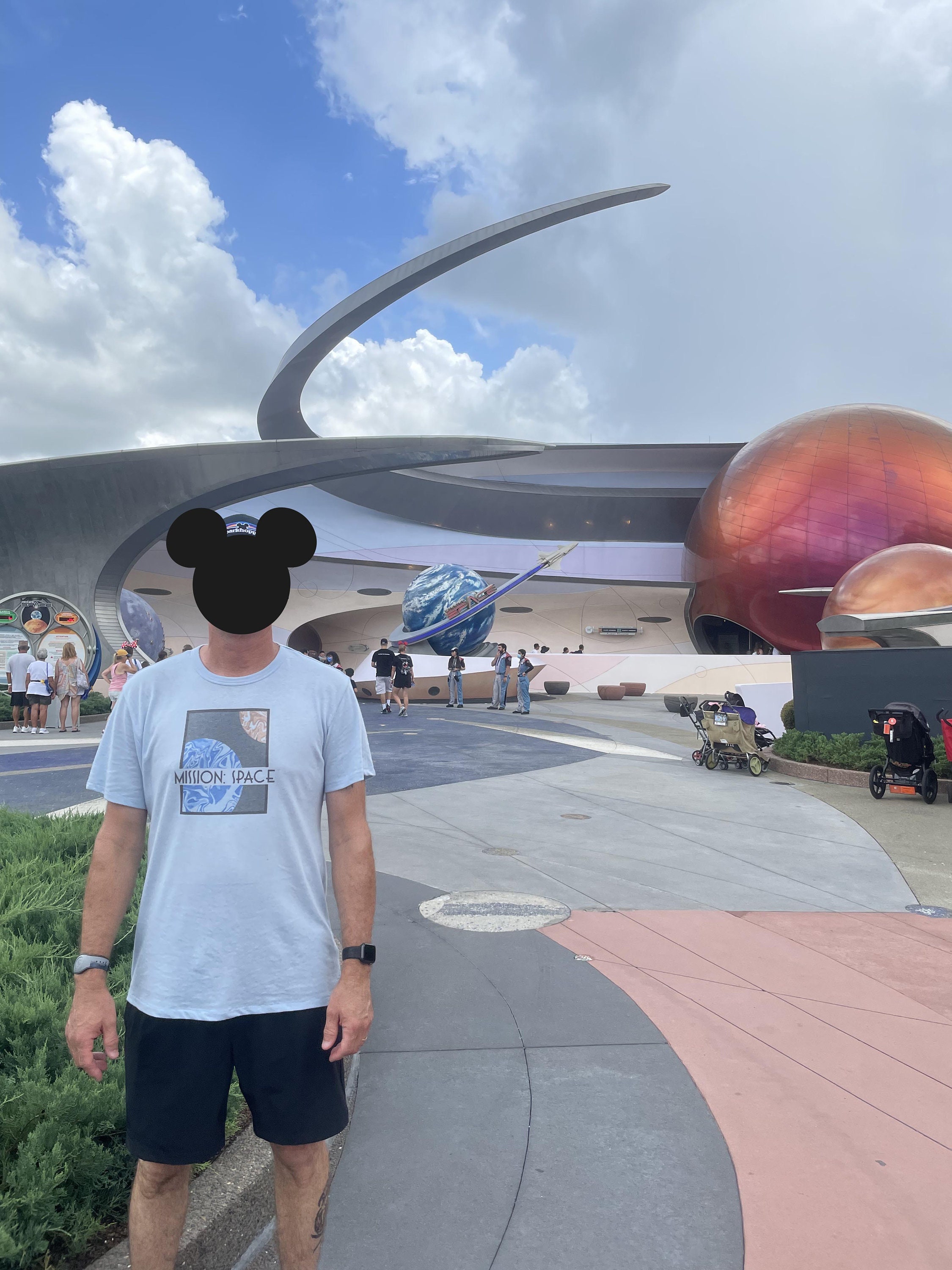 Blue Print Mission Space Epcot