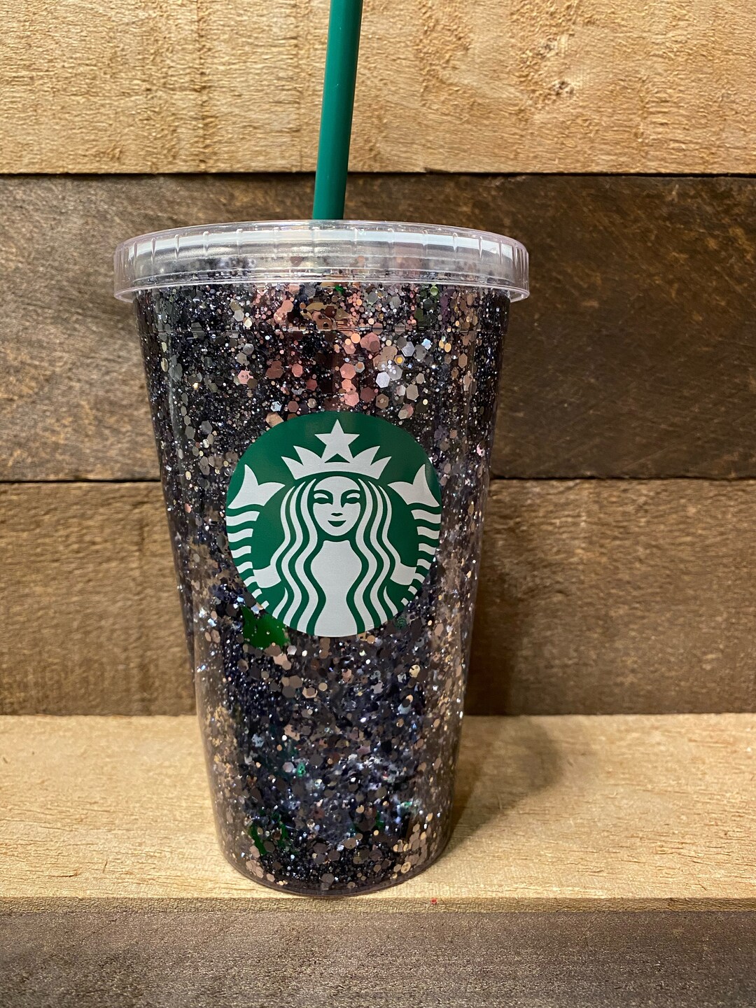 Mandalorian & Grogu Starbucks Floating Glitter Cup - Etsy