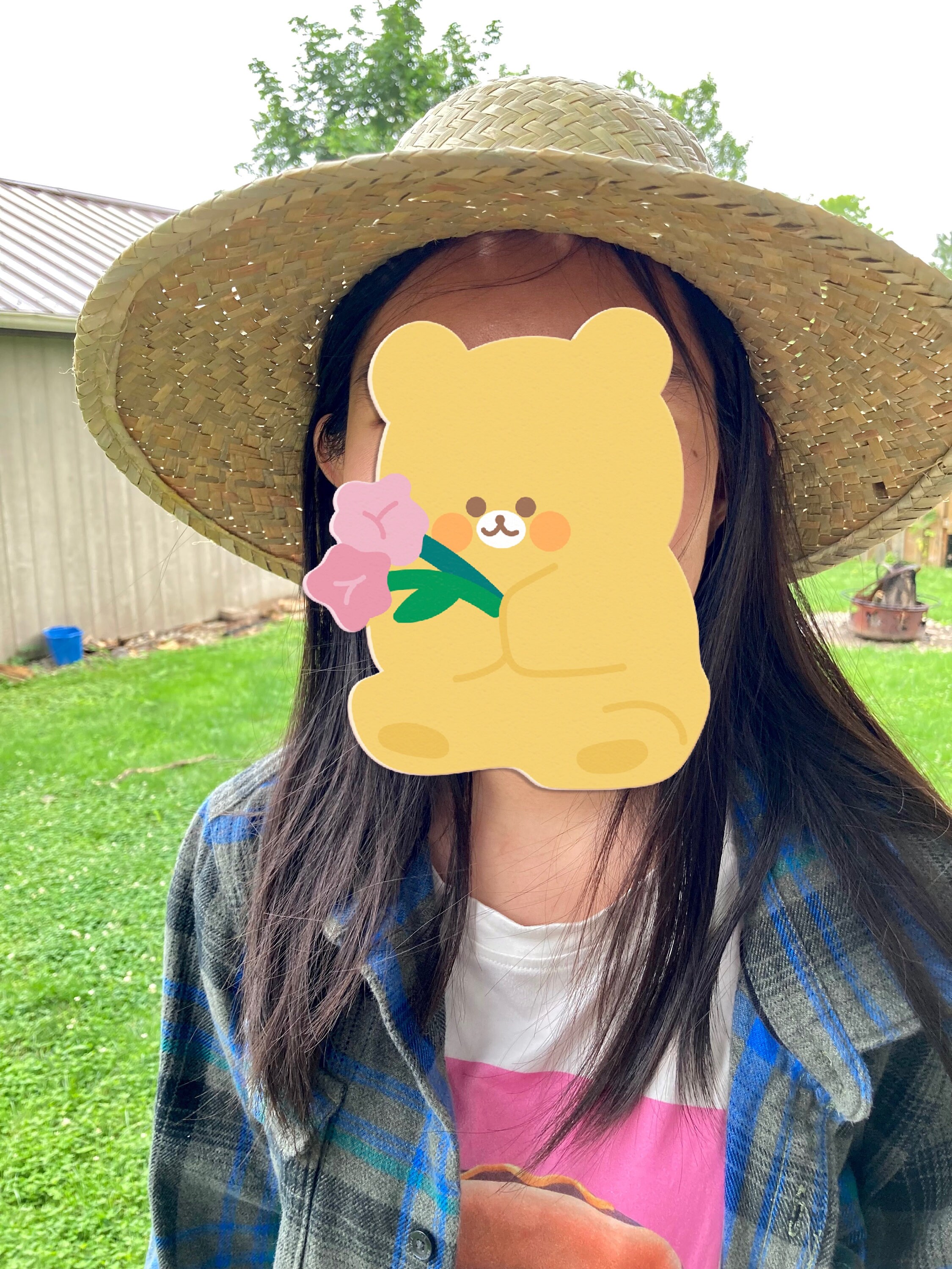 Garden Real Straw Hat Cool Comfortable Eco Friendly - Etsy