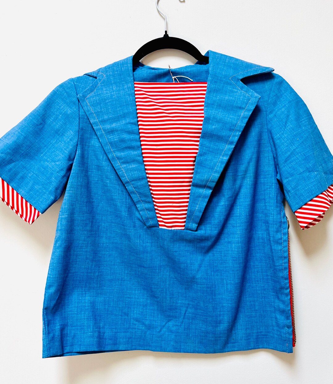 Vintage Sailor Style Top - Etsy
