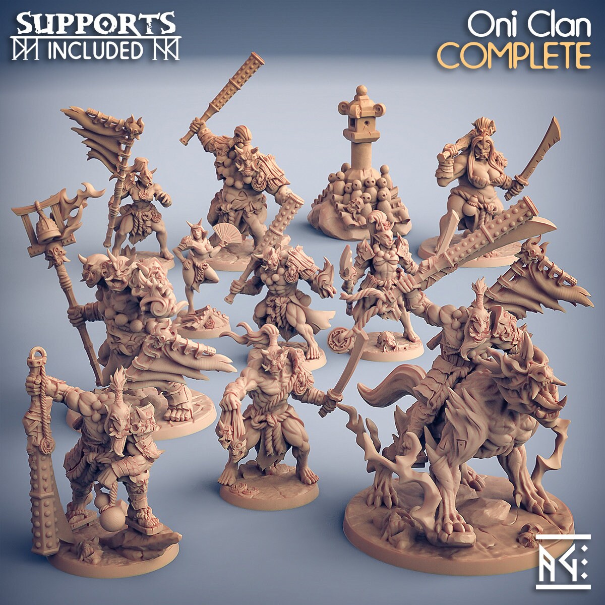 Oni Clan Complete Bundle by Artisan Guild | Etsy