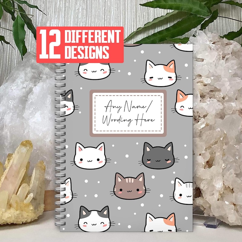 Personalized Notes Cat - Etsy UK