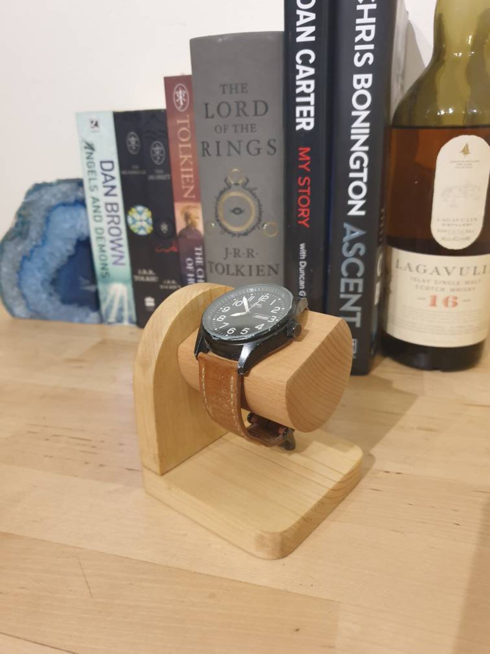 Wooden Watch Stand / Rustic Watch Stand / Jewellery Display / - Etsy