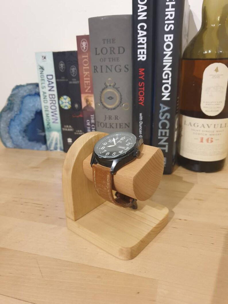Wooden Watch Stand / Rustic Watch Stand / Jewellery Display / - Etsy