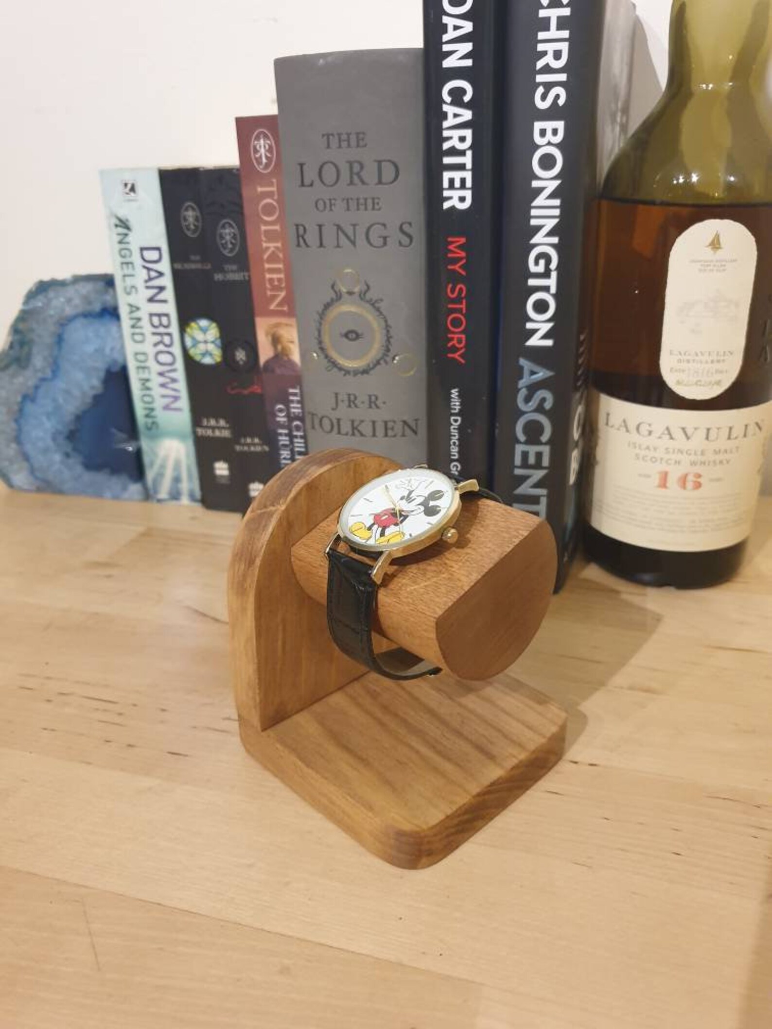 Wooden Watch Stand / Rustic Watch Stand / Jewellery Display / - Etsy