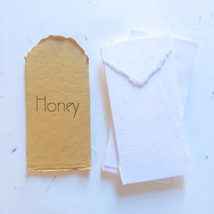 Arched Paper Soft White, Blush, Luscious, Beige Handmade Deckle Edge ...