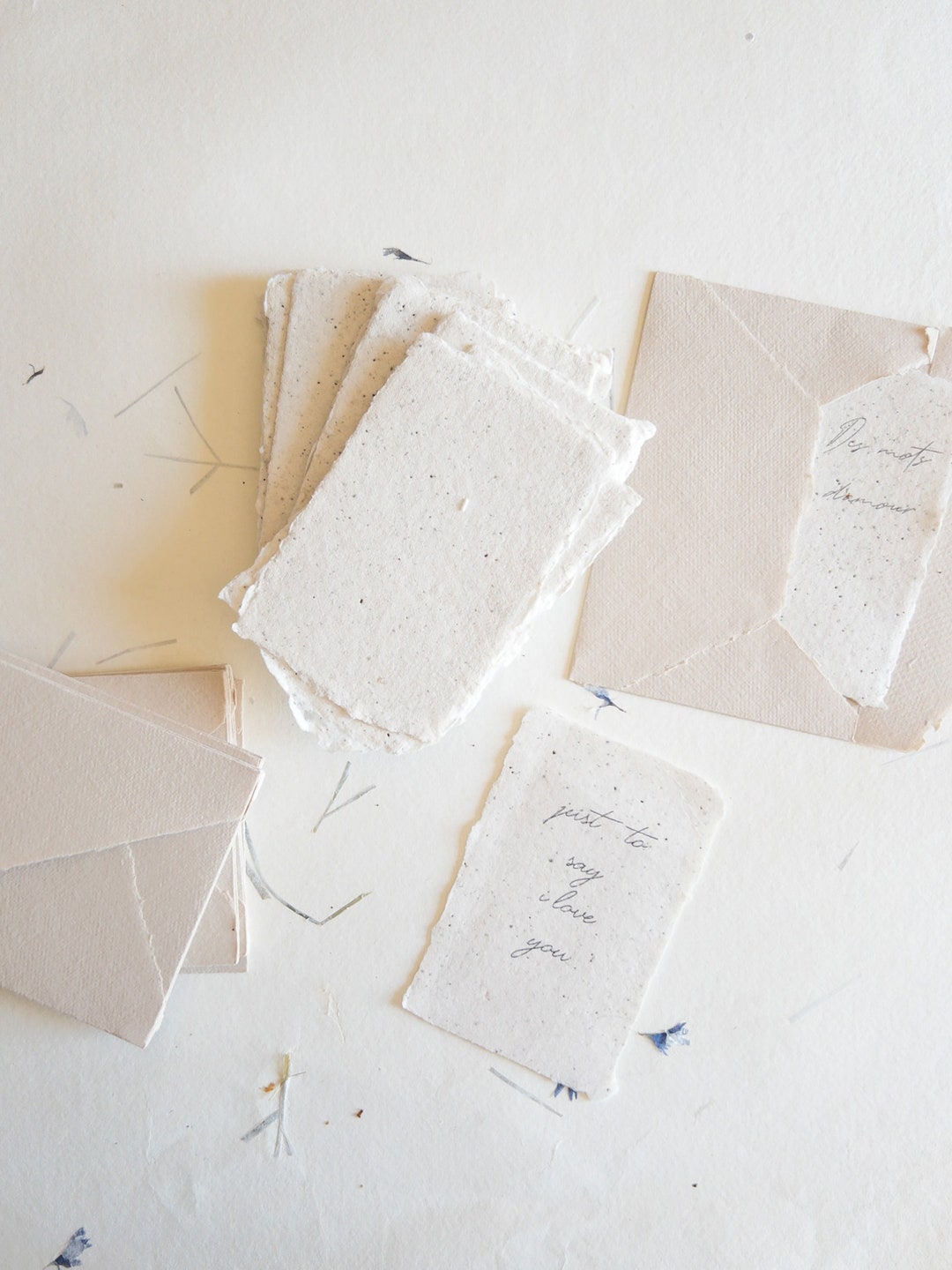 Deckle Edge Card, Deckle Edge Paper With Coffee , Invitation Paper ...