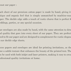 Arched Paper Soft White, Blush, Luscious, Beige Handmade Deckle Edge ...