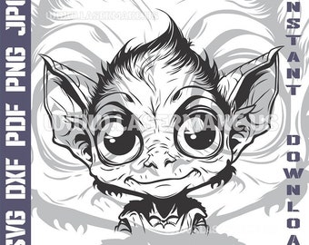 Goblin Cut File - Etsy