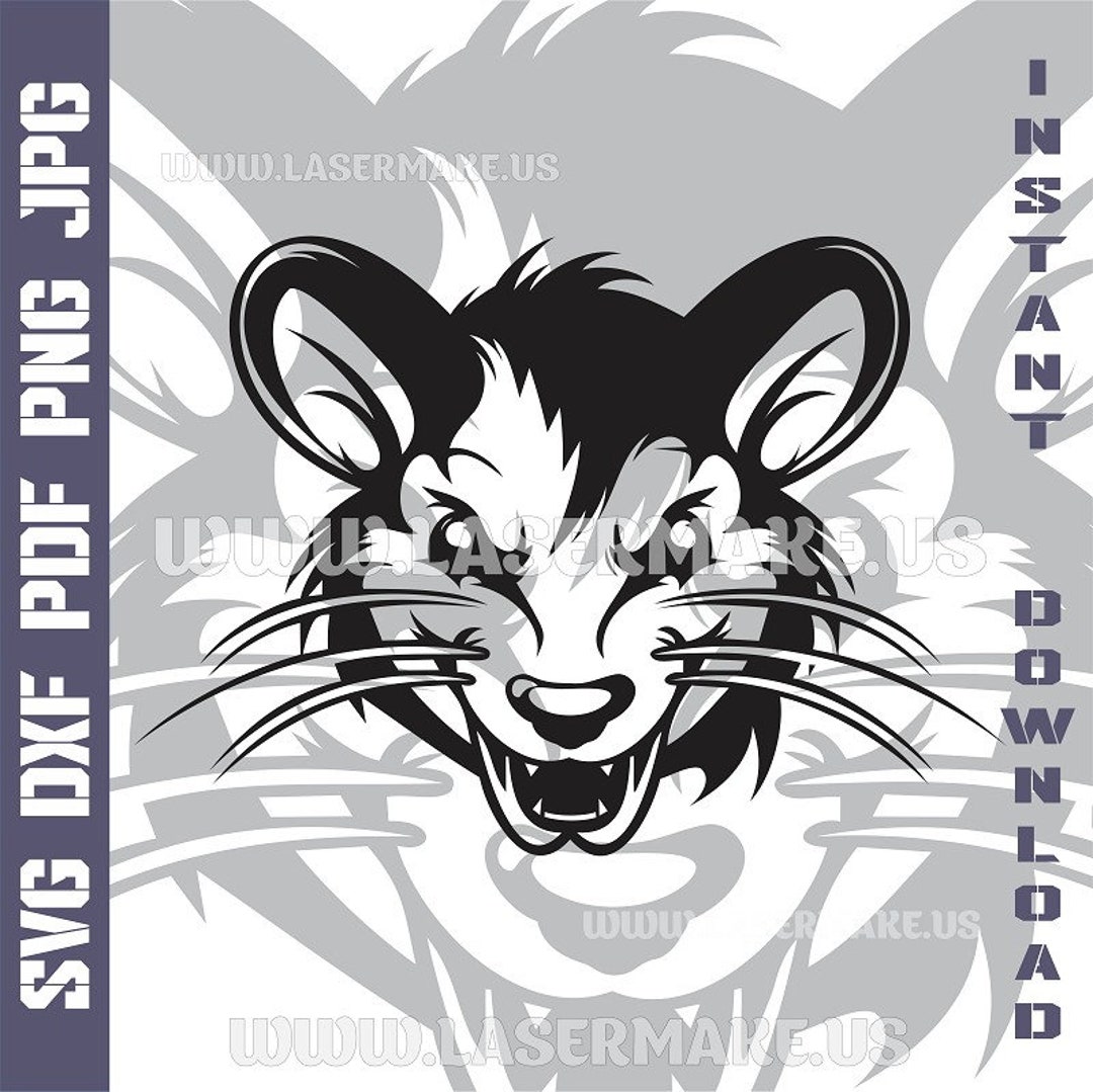 Funny Rat SVG File Cut File for Cricut Printable Png SVG Dxf Cut Files ...