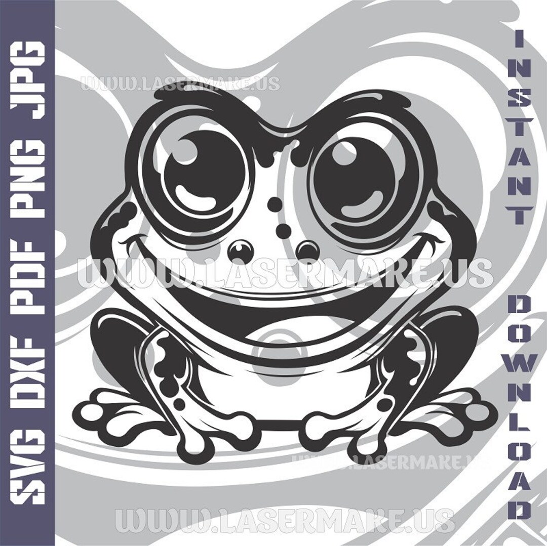 Funny frog SVG file cut file for cricut printable png SVG - Etsy España