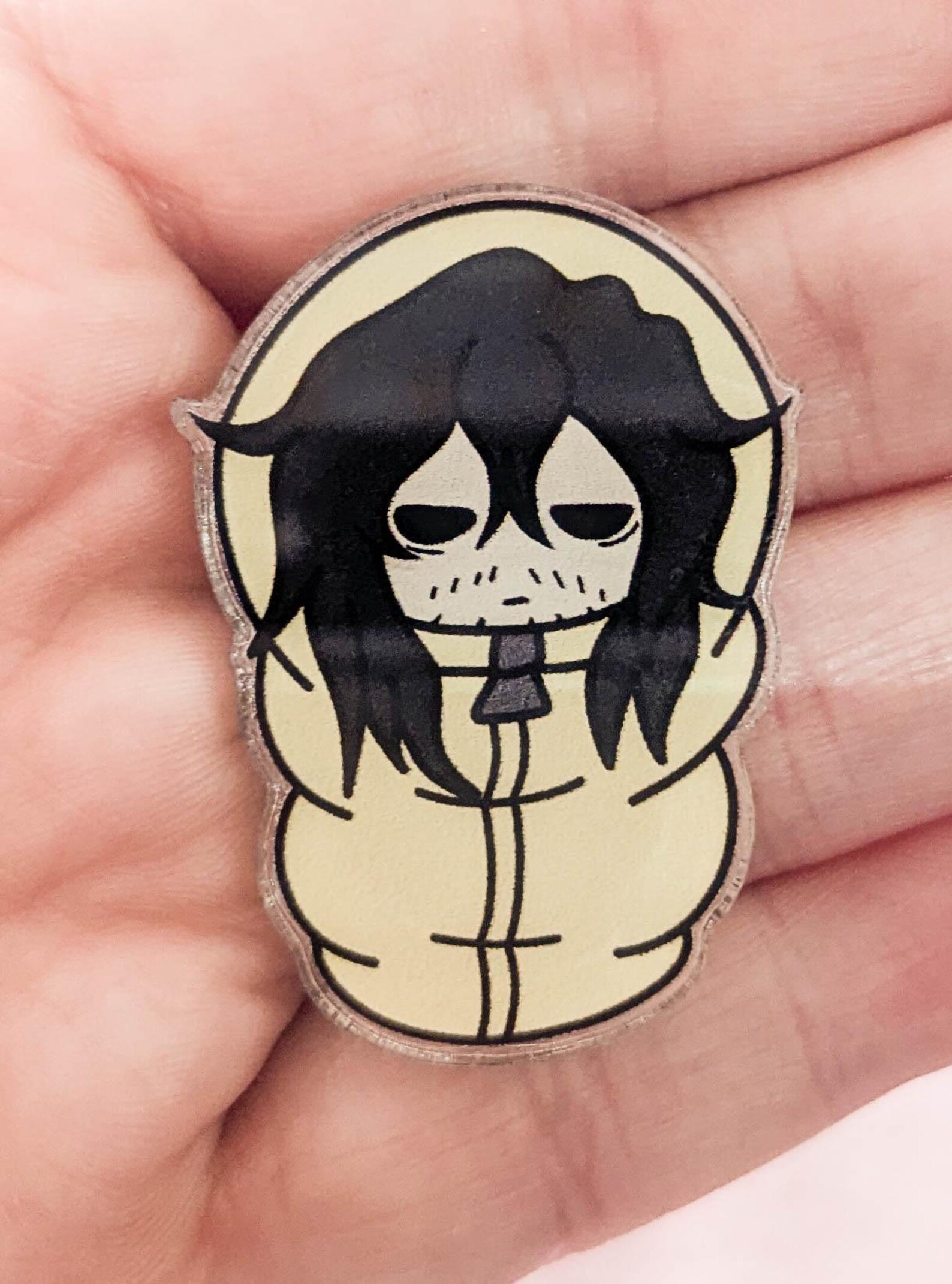 Sleepy Aizawa Acrylic Pin – My Hero Academia Anime Enamel-style Badge ...