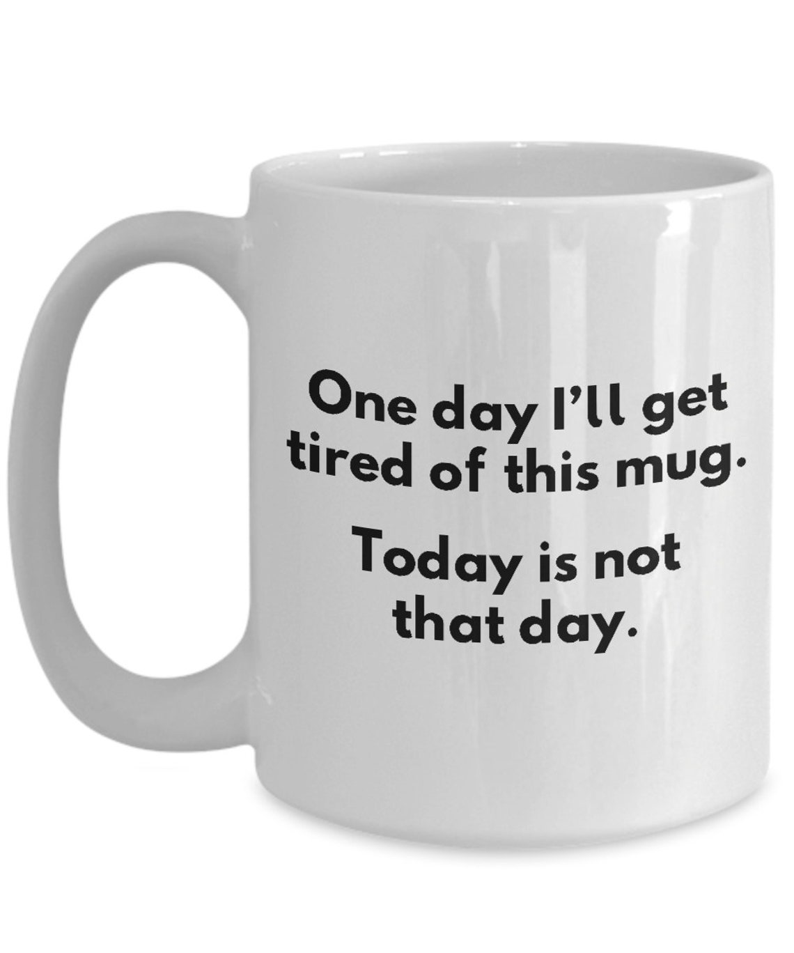 Funny Coffee Mug Today is Not That Day Stupid Gift Ideas, Dad Jokes - Etsy