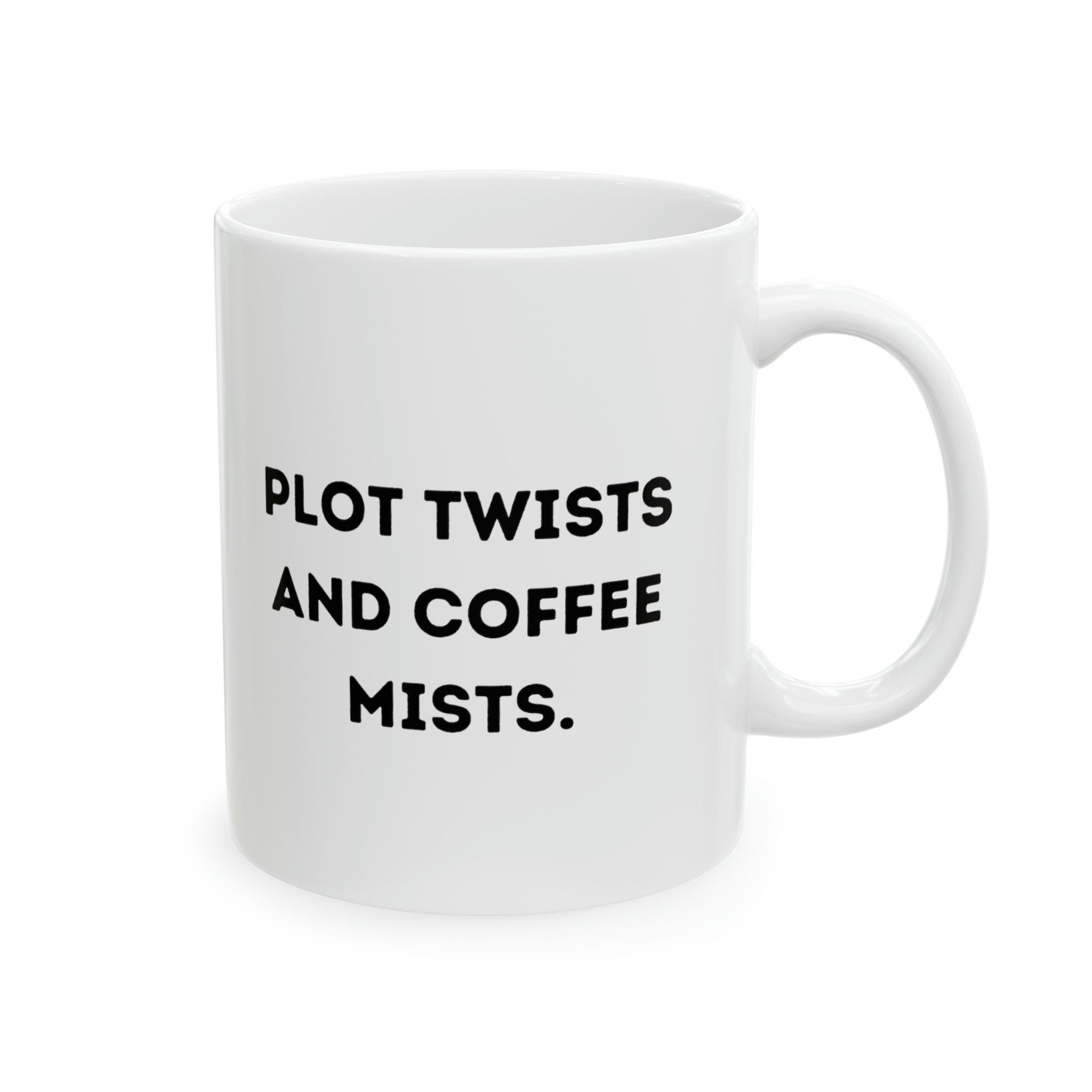 Reading Mug, Plot Twists and Coffee Mists - Etsy