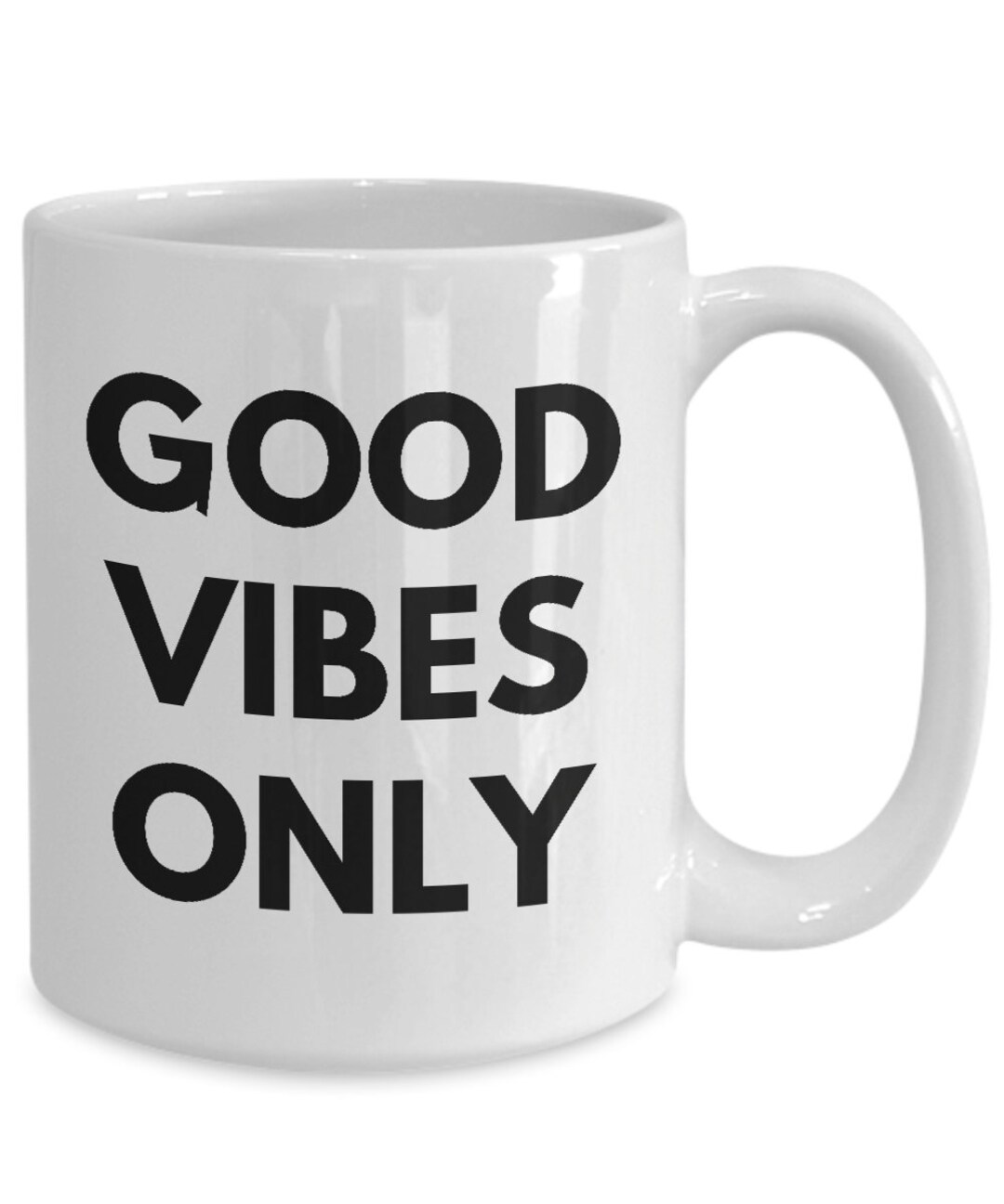Good Vibes Only Vibe Check Coffee Mug Good Vibe Ts Etsy España