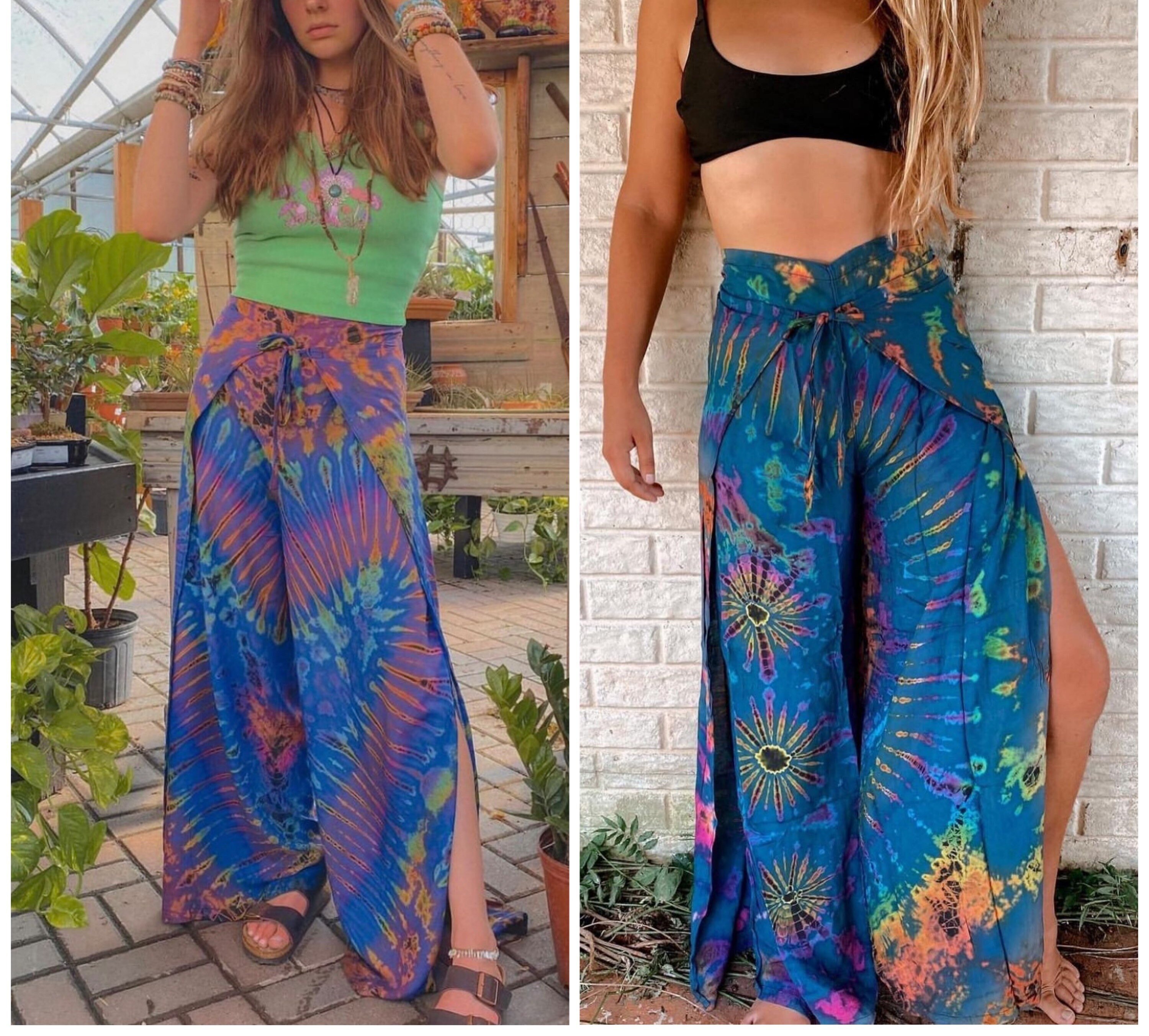 Wide Open Split His Pants