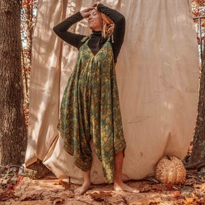 Indie Flow Silk Jumpsuit, Boho Jumper, Hippie Flow Outfits, Free Spirit ...