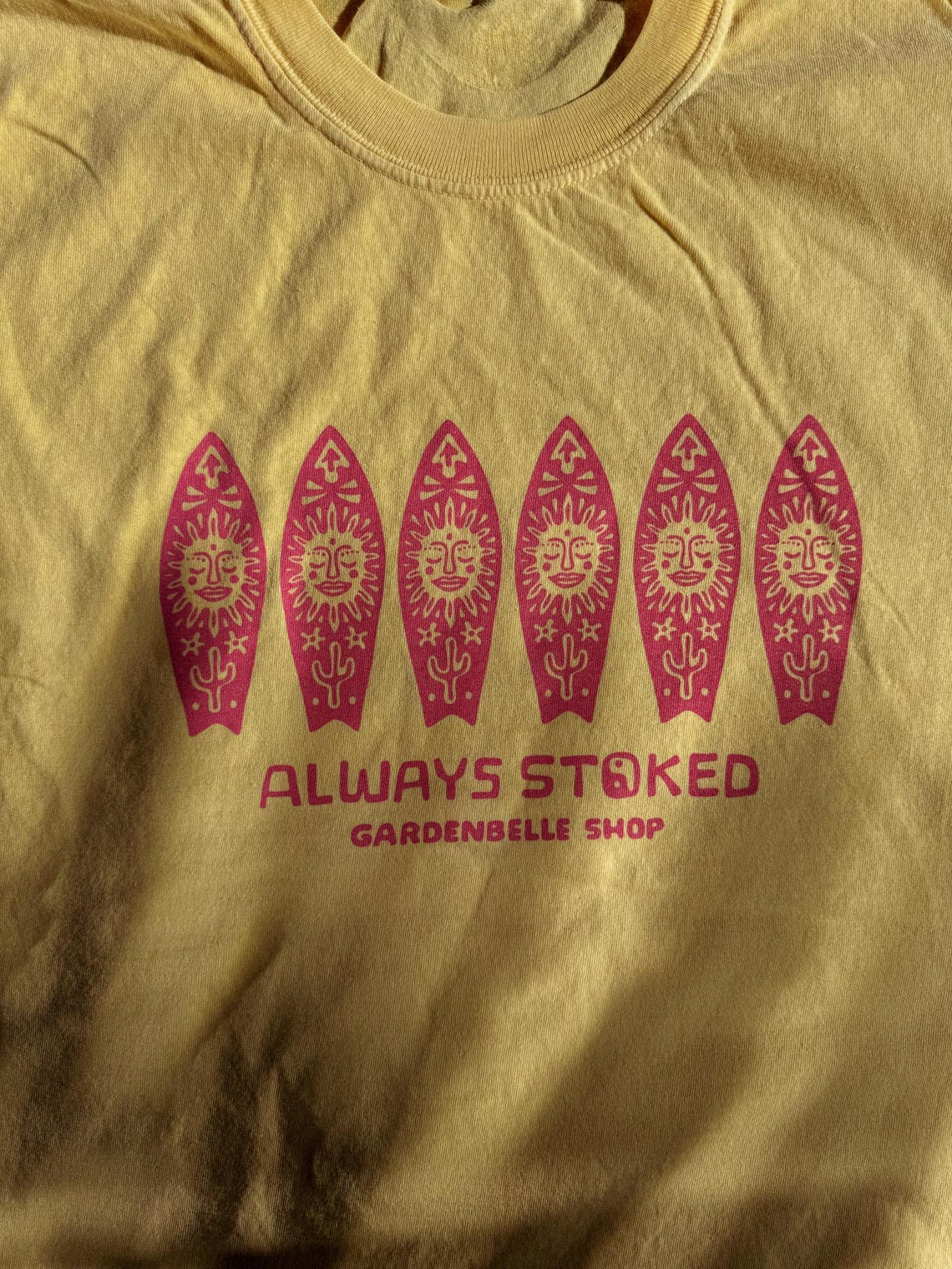 Always Stoked Tshirt, Hippie Surf Shop Boho Beachy Graphic Tee ...