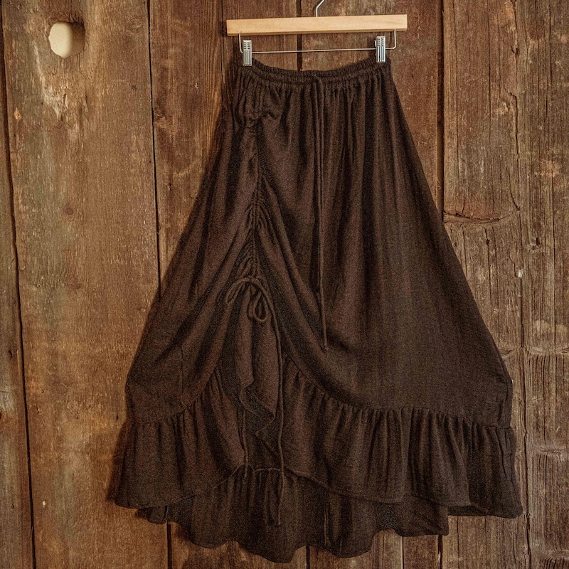 Muslin Skirt With Ruffle - Etsy